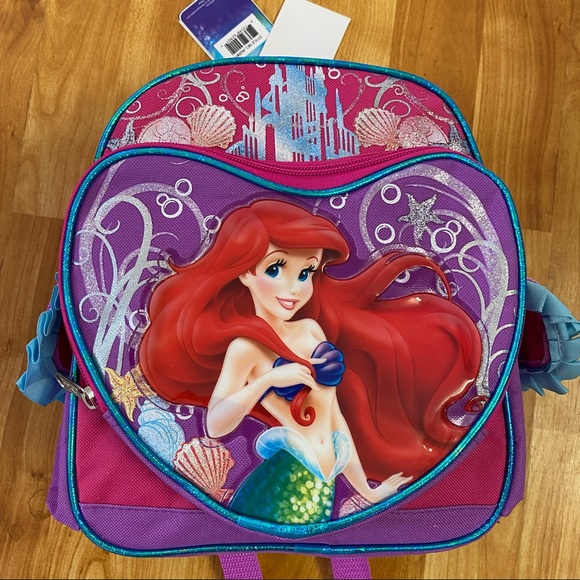 Accessories | Disney Little Mermaid Kid Small Backpack | Poshmark